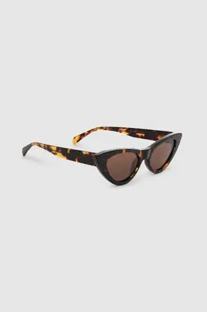 ANINE BING Marsais Sunglasses - Dark Tortoise
