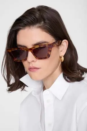 ANINE BING Lille Cat-eye Sunglasses - Tortoise