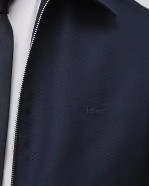 Dior Zipped Jacket With Embroidery