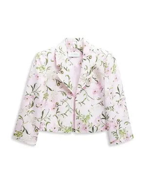 HOBBS LONDON Lana Floral Jacquard Jacket