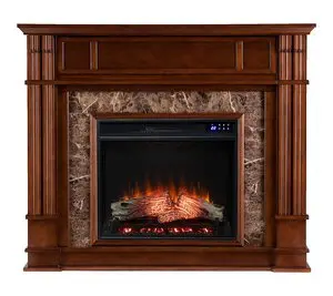 SEI FURNITURE Sei Highgate Media Touch Screen Electric Firepl Ace - One-color