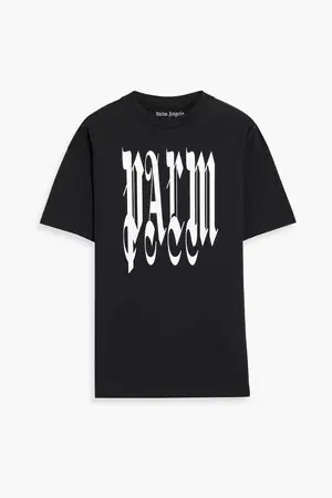 Palm Angels Printed Cottonjersey Tshirt