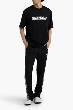 Off-White Printed Cottonjersey Tshirt - Black