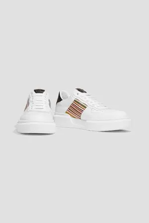 Paul Smith London Striped Leather Sneakers