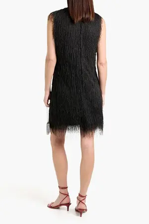 3.1 Phillip Lim Fringed Knitted Mini Dress
