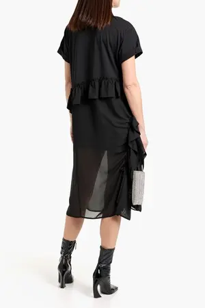 3.1 Phillip Lim Layered Printed Midi Dress