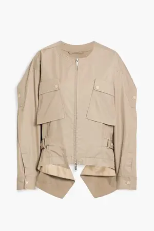 3.1 Phillip Lim Snap-detailed Cotton-blend Twill Jacket