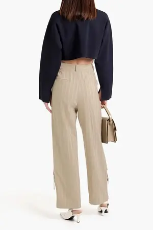 3.1 Phillip Lim Pinstriped Woven Straight-leg Pants