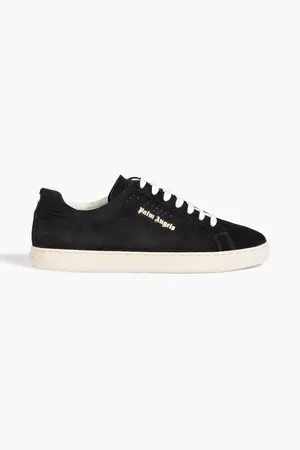 Palm Angels Suede Sneakers - Black