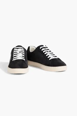 Palm Angels Suede Sneakers - Black