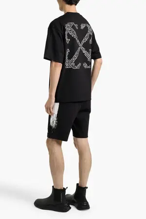 Off-White Printed Cottonjersey Tshirt