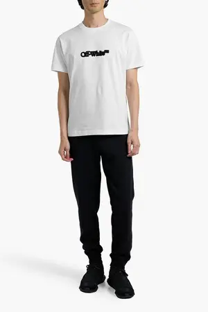 Off-White Printed Cottonjersey Tshirt - White