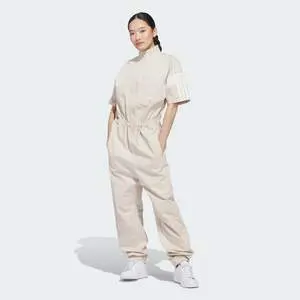 Adidas Tiro Jumpsuit - Crystal Linen / Off White