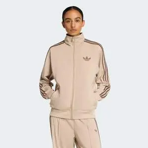 Adidas Firebird Track Top Loose - Stone Khaki / Earth Strata