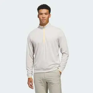 Adidas Lightweight Half-zip Top - Beige