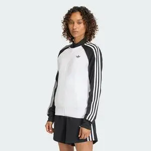 Adidas Sst Classic Track Top - White / Black