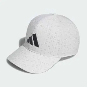 Adidas Tour Print Snapback Cap - White