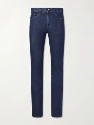 Canali Ankle Length Jeans For Men