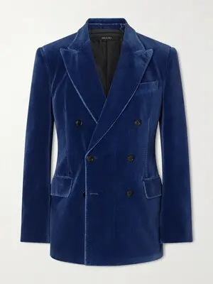 Men's Blue Velvet Suits