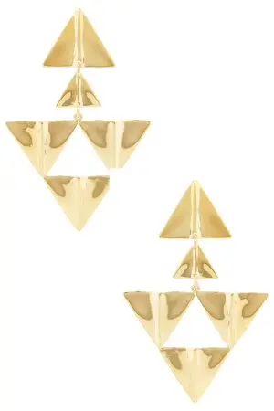 Isabel Marant Gold Tone Earrings