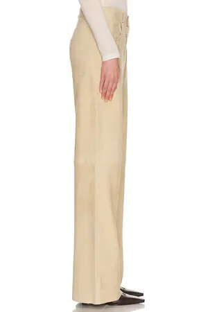 HAIKURE Korea Suede Pant - Beige