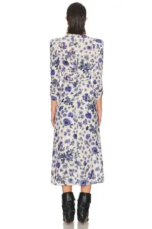 Isabel Marant Étoile Albini Midi Dress - Blue