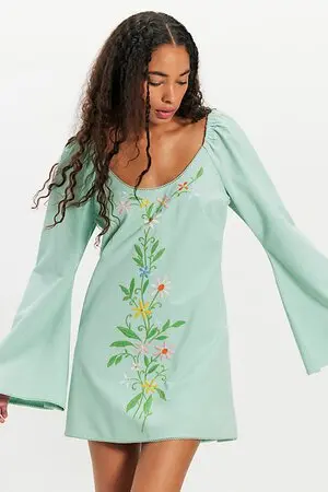 Free People Embroidered Day Dresses