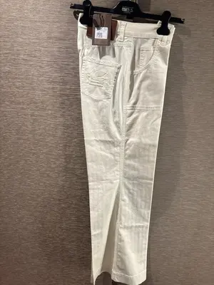 Etro Logo Neutral Jeans
