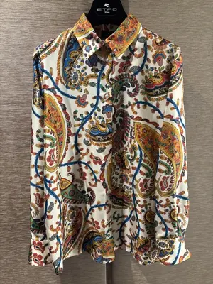Etro Multi-color Paisley Shirt - Multicolor