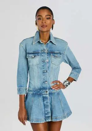 Retrofete Aleyni Denim Shirt Dress