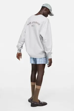 Acne Studios Fleece Logo Sweater
