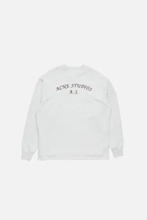 Acne Studios Fleece Logo Sweater