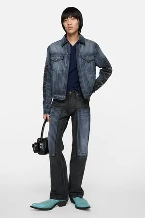 Acne Studios Patchwork Jeans For Men
