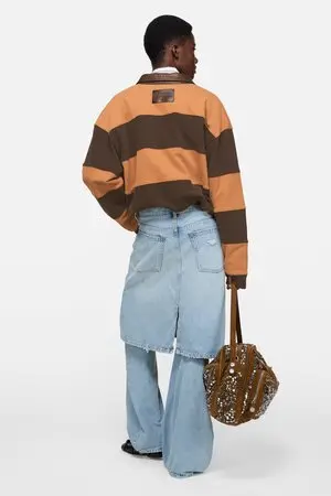 Acne Studios Layered Denim Trousers