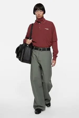 Acne Studios Logo Polos For Men