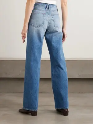 SLVRLAKE Grace High-rise Wide-leg Jeans