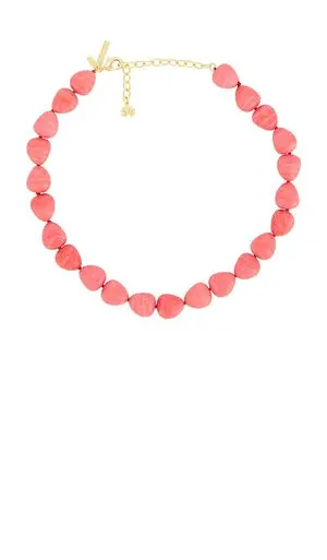 Lele Sadoughi Baroque Collar Necklace - Coral
