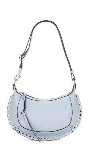 Isabel Marant Oskan Moon Bag - Light Blue