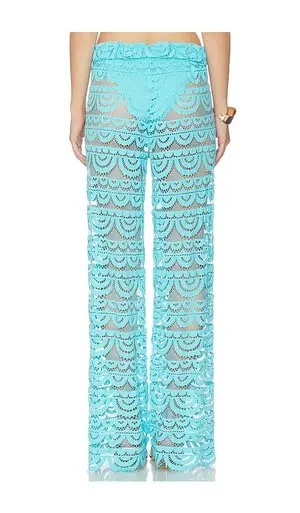 PQ SWIM High-waist Lace Pant