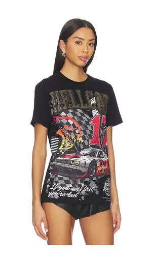 REASON Dodge Hellcat Rhinestone Tee