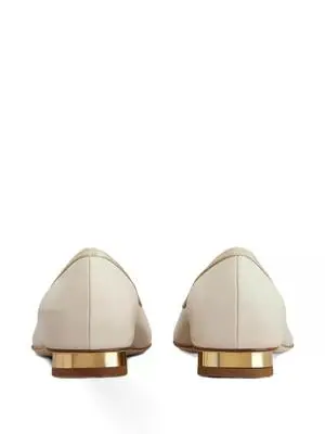 TOD'S Bow-detail Ballet Flats