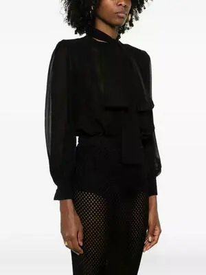 Elisabetta Franchi Tie-neck Bodysuit