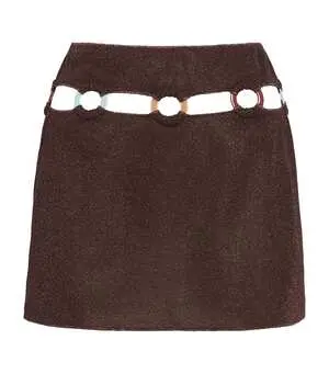 Oseree Metallic Skirts