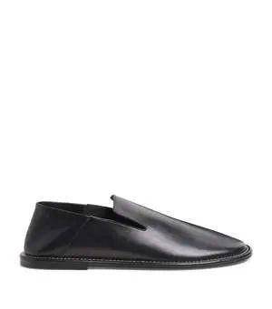 Ami Leather Slippers