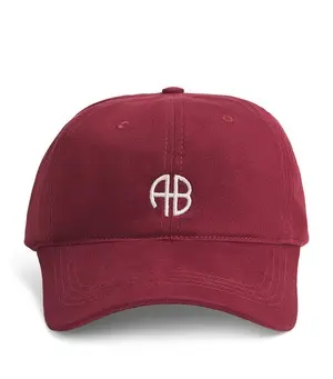 ANINE BING Jeremy Baseball Cap - Burgundy
