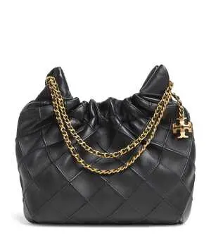 Tory Burch Mini Leather Fleming Shoulder Bag