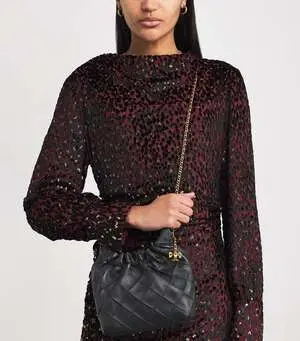 Tory Burch Mini Leather Fleming Shoulder Bag