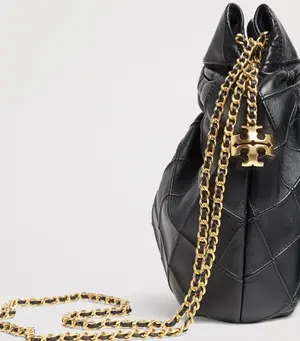 Tory Burch Mini Leather Fleming Shoulder Bag