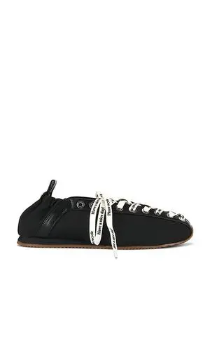 Ganni Lace Up Flats For Women