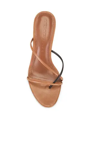 BLACK SUEDE STUDIO Carla 65 Mule - Tan
